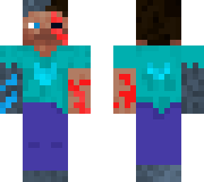Robot-Hero Steve | Minecraft Skin