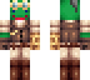 Steampunk Froggy Chair | Minecraft Skin