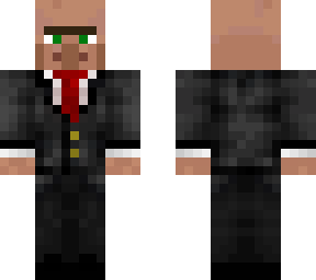 Villager In A Suit | Minecraft Skin