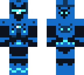 Blue Sci-Fi Team Skin | Minecraft Skin