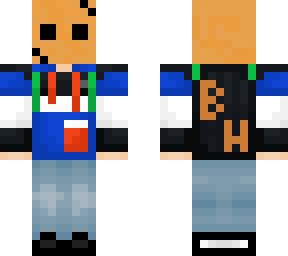 BOXHEAD FOR DAYS | Minecraft Skin