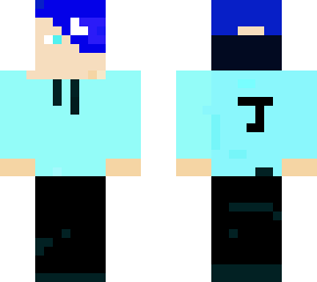 Cool blue boy 2 | Minecraft Skin