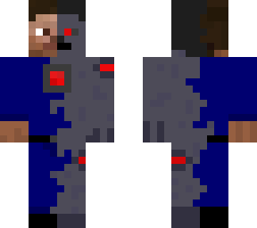 cyborg steve | Minecraft Skin