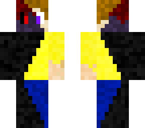 Half_robot_half_human | Minecraft Skin
