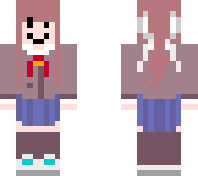 Doki Doki Monika Minecraft Skins