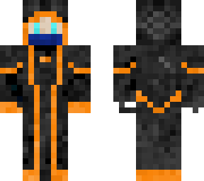 Reaper neon boy | Minecraft Skin
