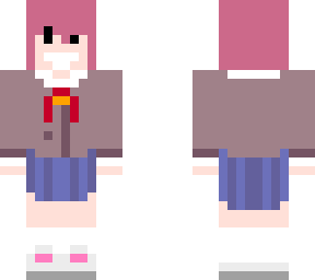Sayori doki doki | Minecraft Skin