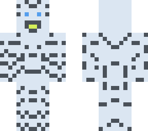 the White tiger | Minecraft Skin