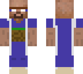 cursed villager steve | Minecraft Skin
