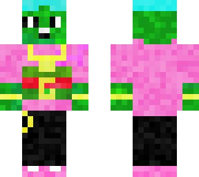 el alien trapero mero mero jeje | Minecraft Skin