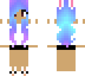 Cute Bunny Girl | Minecraft Skins