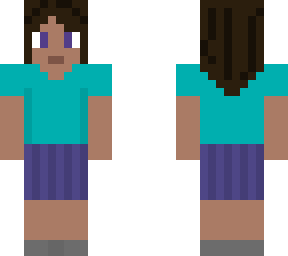 Gender-bend Steve | Minecraft Skin