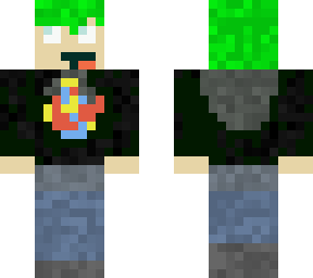 Green gamer boy | Minecraft Skin