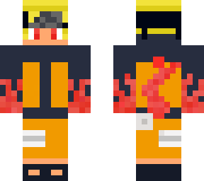 naruto anime nine tails | Minecraft Skins