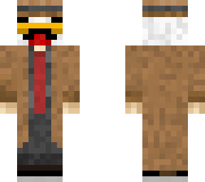 Poultry man w/ moustache | Minecraft Skin