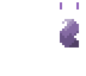 + Purple Wolf Ears & Tail + | Minecraft Skin