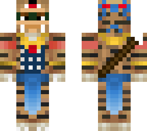 Aztec Jaguar Warrior | Minecraft Skin