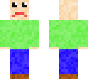 Baldi's Basics | Minecraft Skin