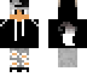 Blue Wolf Boy | Minecraft Skins