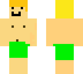 Boy in swimming trunks. | Minecraft Skin