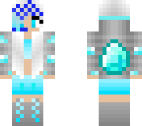 Diamond girl | Minecraft Skin