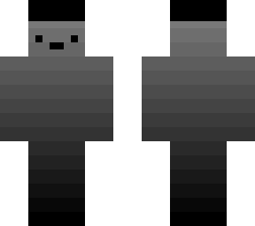 Grey gradient guy | Minecraft Skin