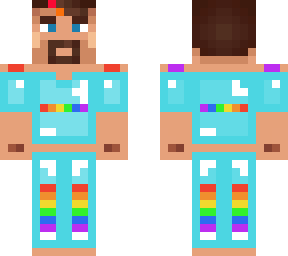 HBomb Pride Armor | Minecraft Skin