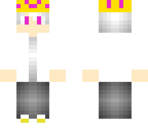 King Boo as a human | Minecraft Skin