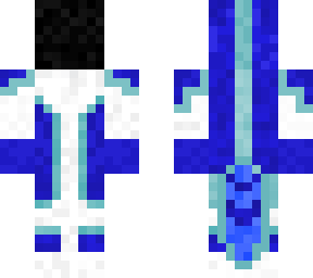 Blue Protogen Minecraft Skins
