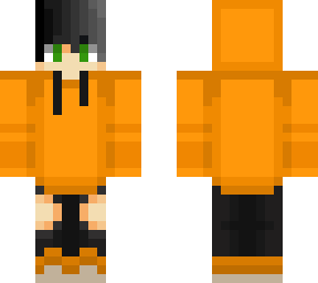 Orange Gamer | Minecraft Skins