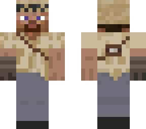 Arab Adventurer Steve | Minecraft Skin