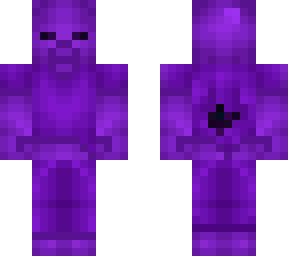 Corrupted Purple Steve | Minecraft Skin
