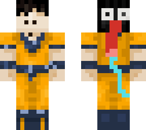 Derpy goku | Minecraft Skin