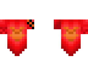 Flaming red armor | Minecraft Skin