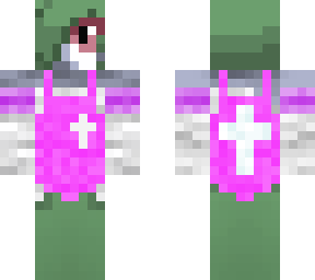 Kirlia ready to swim | Minecraft Skin