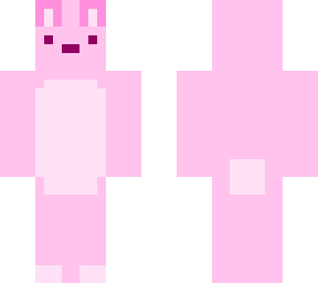 Pastel Pink Bunny | Minecraft Skin