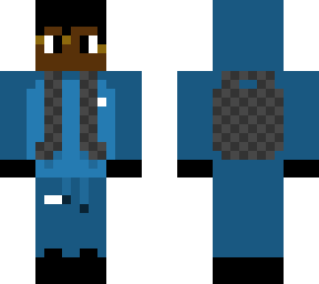 Blue tracksuit | Minecraft Skin