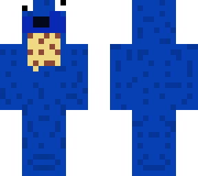 cookie monster | Minecraft Skin