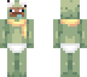 Derp Kermit | Minecraft Skin