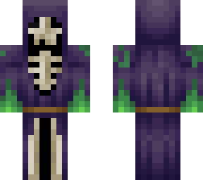 fire skeleton | Minecraft Skin