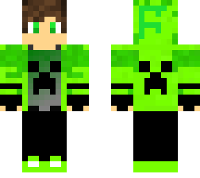 human creeper | Minecraft Skin