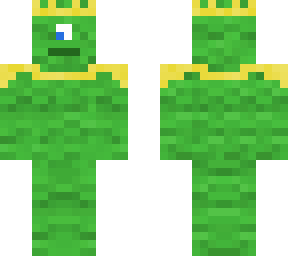 King Green Wool | Minecraft Skin