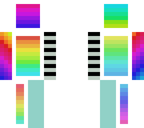 rainbow bot | Minecraft Skin