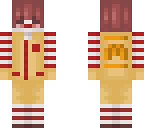 ronald mcdonald | Minecraft Skin