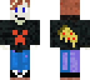 Creeper pizza #3 | Minecraft Skin