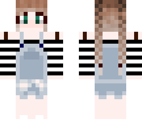 Overall Girl | Minecraft Skin