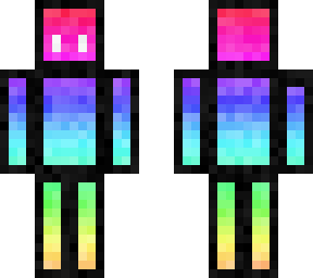 rainbow man | Minecraft Skin