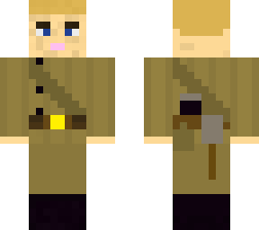 Soviet ww2 soldier | Minecraft Skin