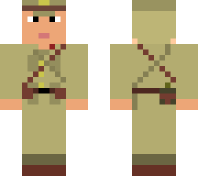 Japanese Soldier | Minecraft Skins