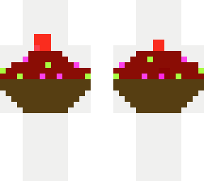 A red cupcake... | Minecraft Skin